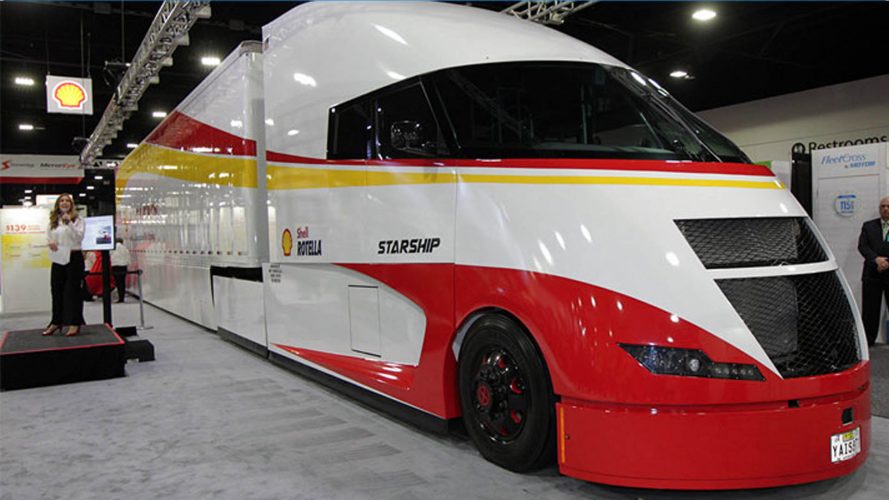 Conheça o Starship, caminhão conceito da Shell
