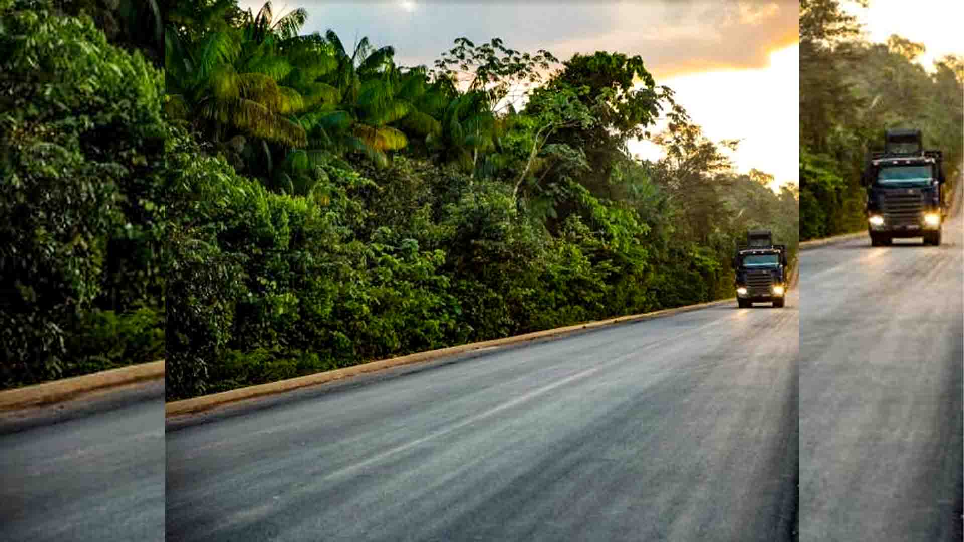 Dnit entrega 32 km asfaltados da Transamazônica