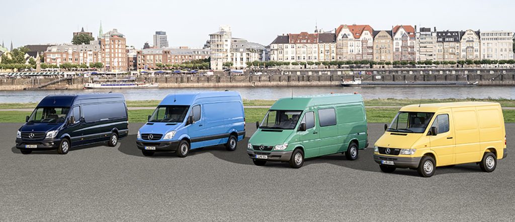 Mercedes-Benz comemora os 25 anos da Sprinter no Brasil com depoimento ...