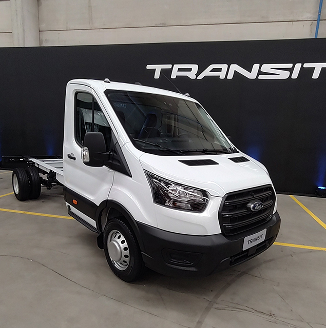 Ford apresenta novos modelos da Transit para o mercado brasileiro
