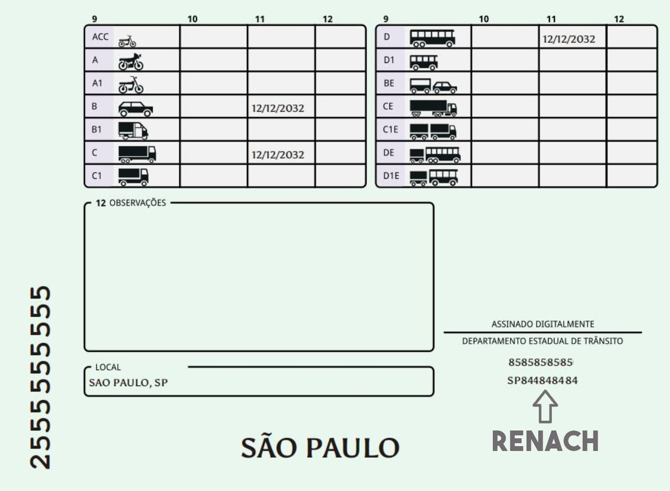 O Que é Renach Na Cnh - RETOEDU
