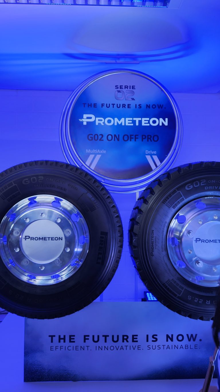Prometeon apresenta a Serie 02, com nova tecnologia de pneus
