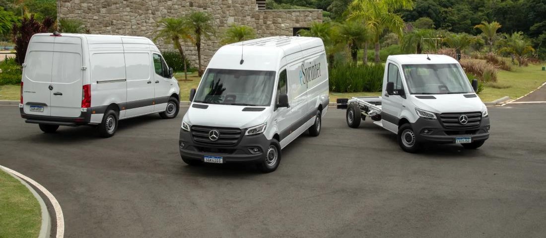 Mercedes-Benz lança a Sprinter elétrica no Brasil